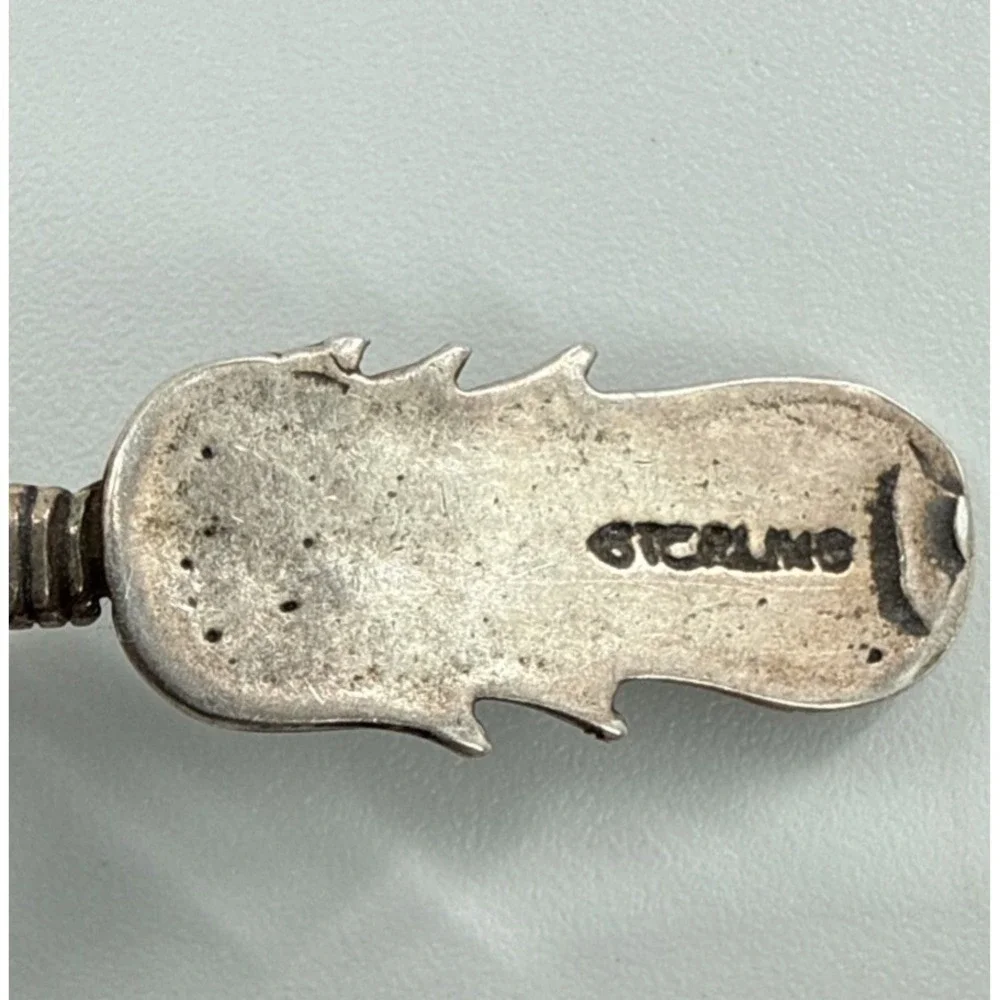 Native American | Jewelry | Glen Sandoval Gs Sterling Silver Brooch Pin ...